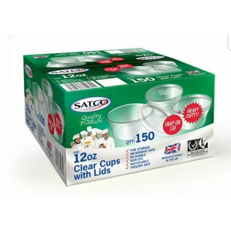 T1100 Round Container + Lids (150) - High-Quality, Durable Food Storage ...